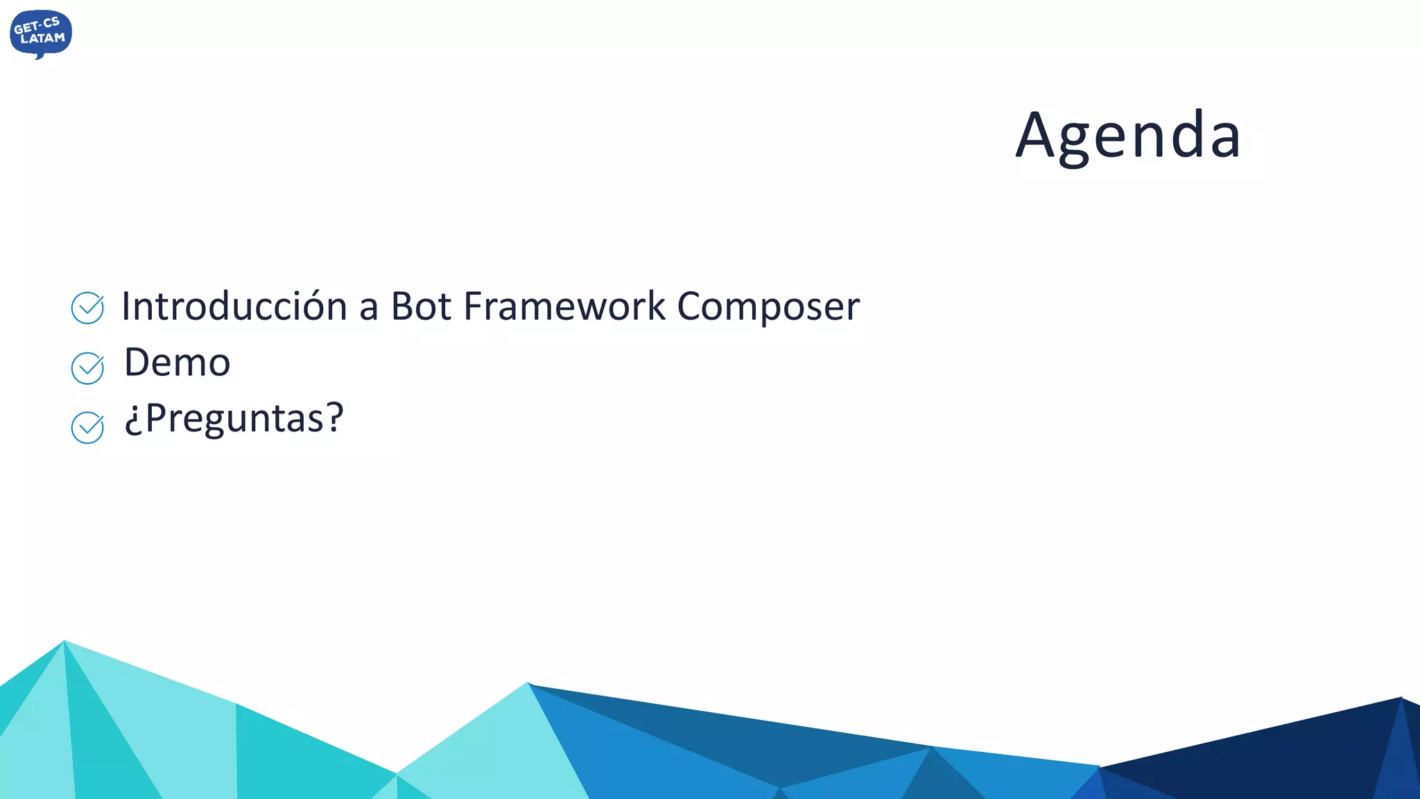 Crear Un Chatbot Con Bot Framework Composer Ppt