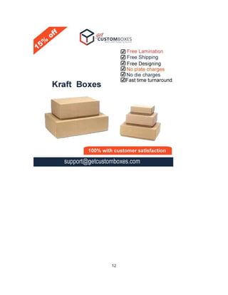 Design your own Custom Boxes and packaging | PDF