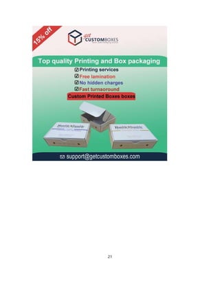Design your own Custom Boxes and packaging | PDF