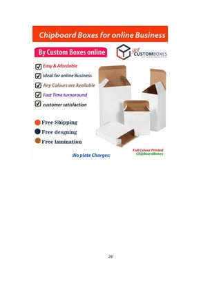 Design your own Custom Boxes and packaging | PDF