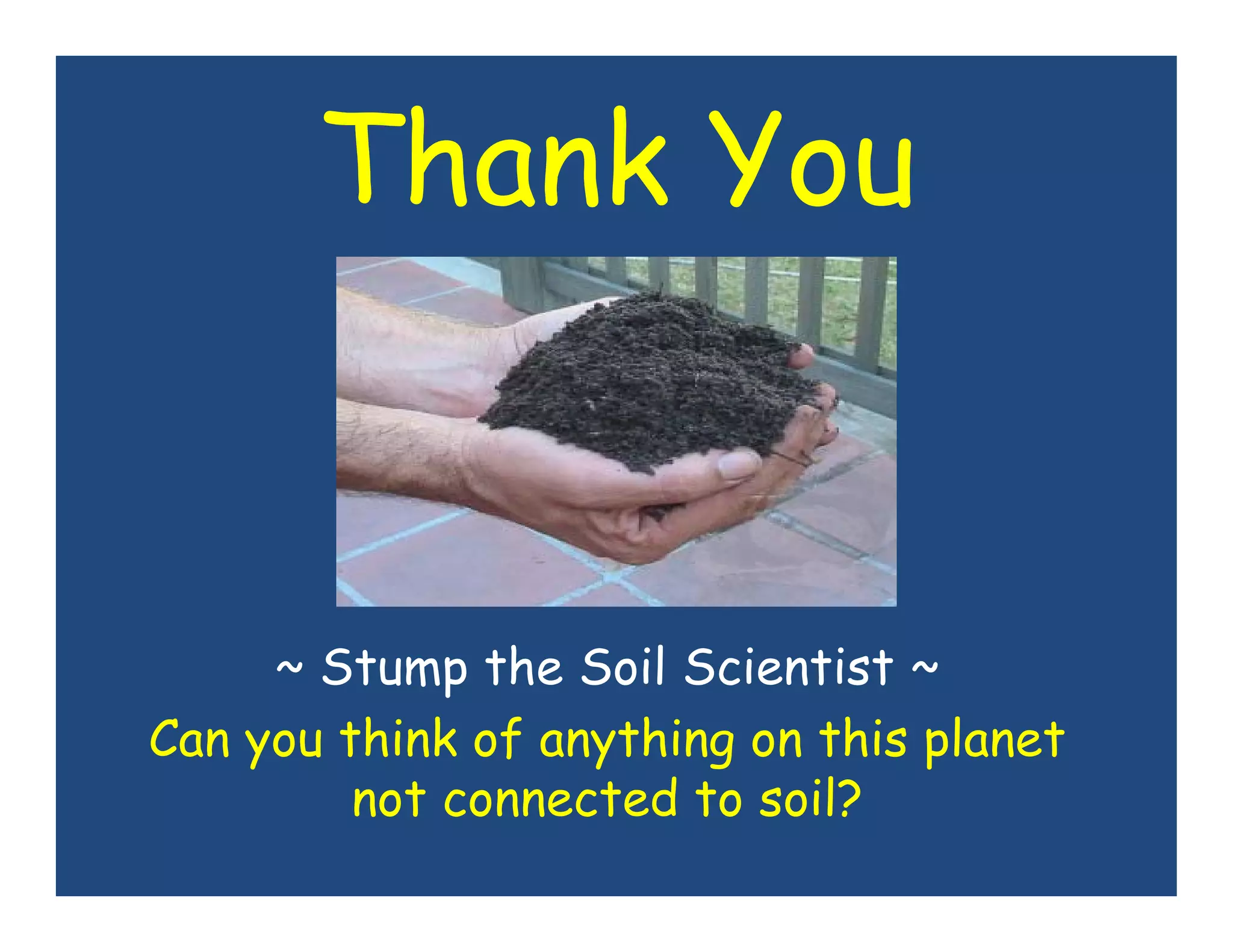 Get dirty! soil science education for kids | PDF | Primary Education ...