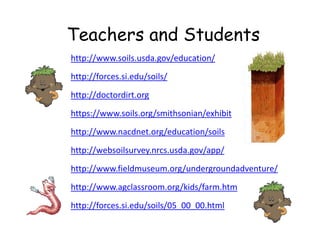 Get dirty! soil science education for kids | PDF | Primary Education ...