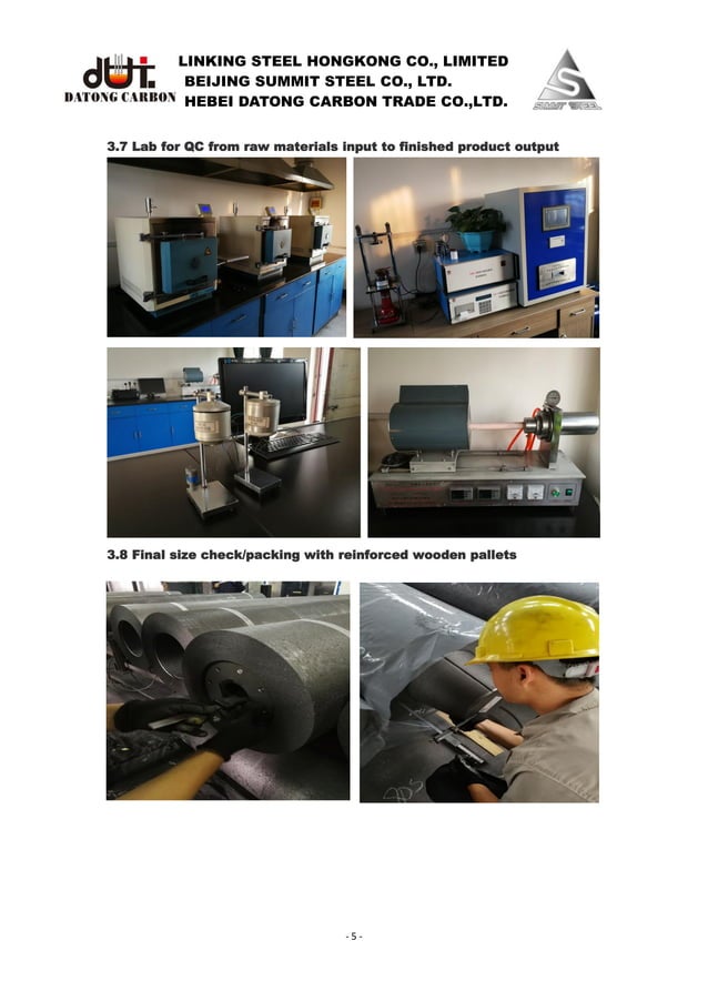 graphite electrode technical presentation | PDF