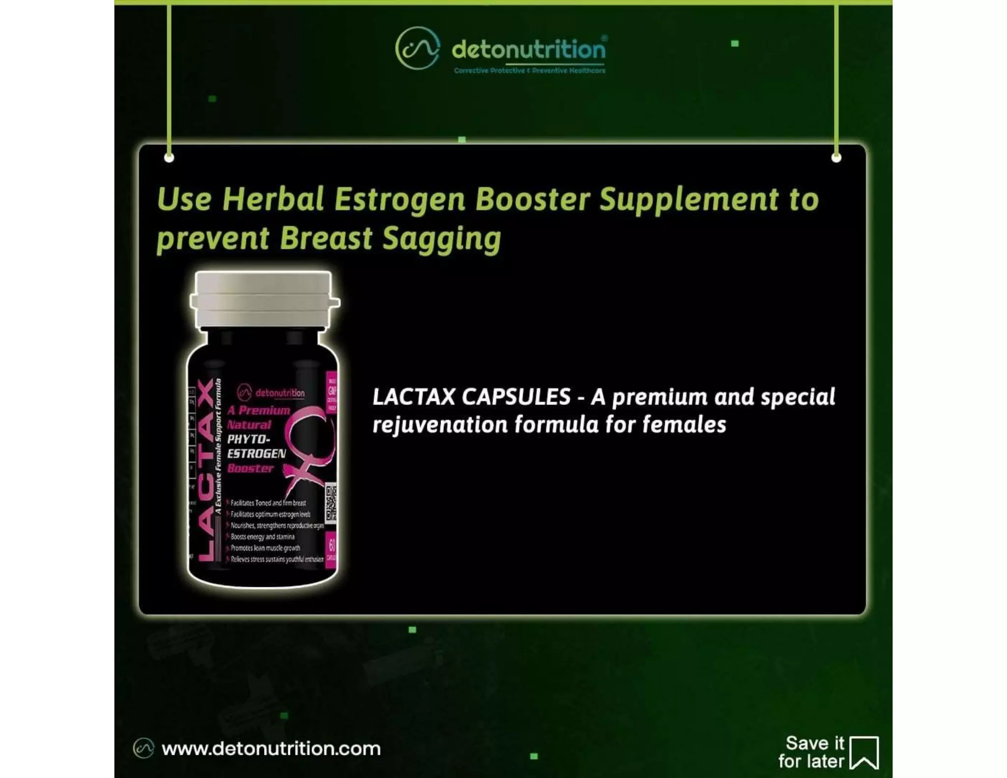 Get Estrogen Supplements for Breastfeeding and Sagging Breast.pptx