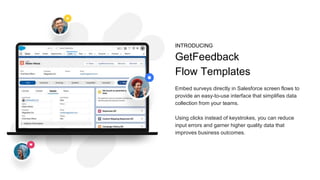 Getfeedback Flow Actions for Salesforce | PPTX | Sales | Business