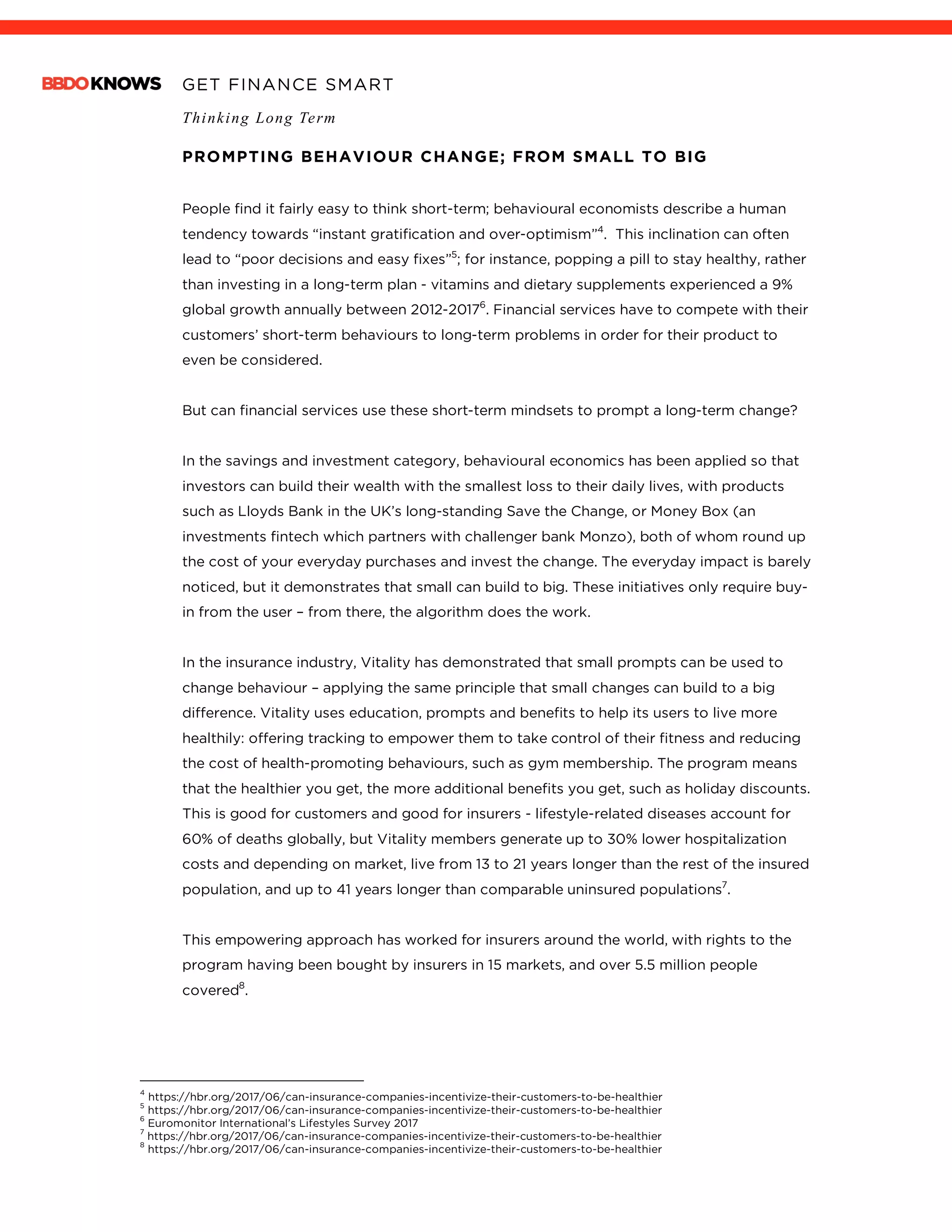 Get Finance Smart - Thinking long term | PDF