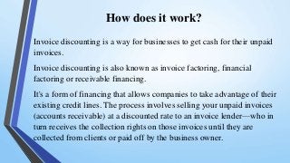 Get Financing For Your Business with Invoice Discounting.pptx