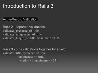Get Going With RVM and Rails 3 | PDF