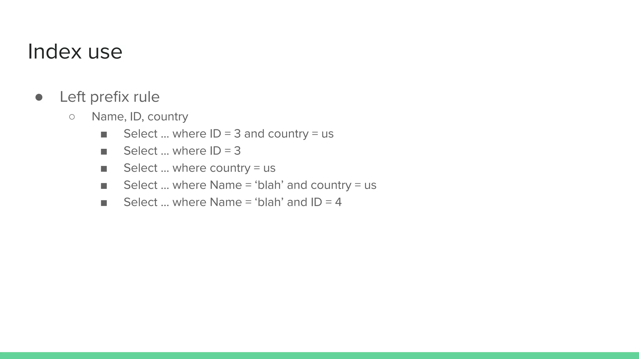 A talk on mysql & aurora | PPT