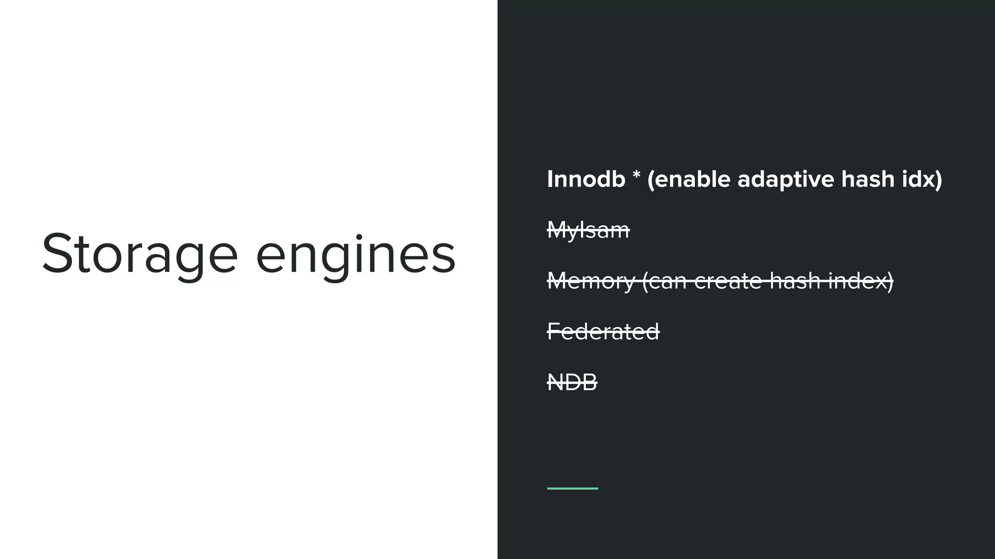 A talk on mysql & aurora | PPT