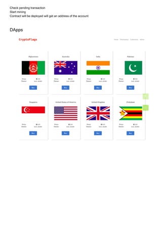 Geth important commands | PDF