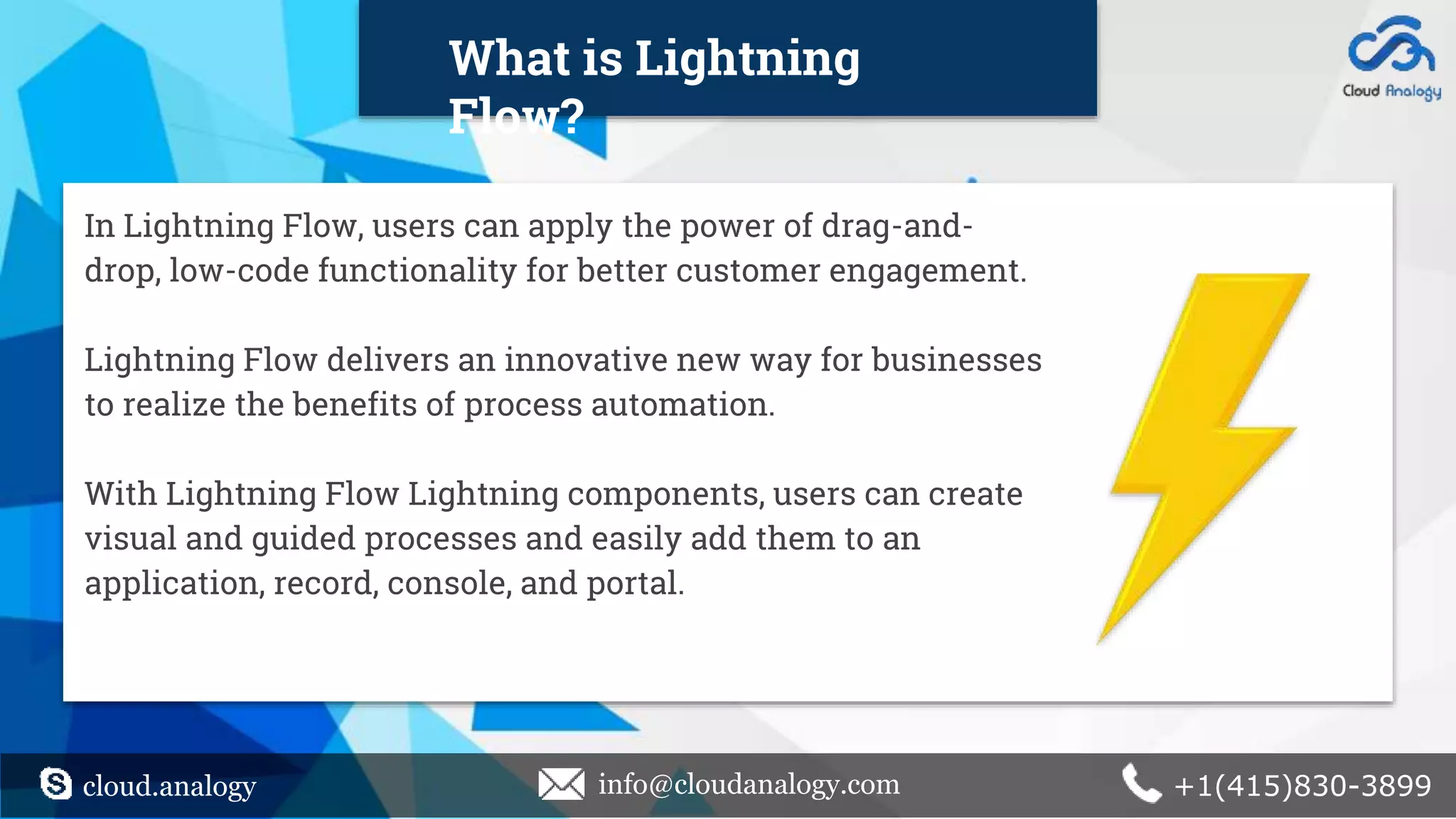 Get into Lightning Flow in Salesforce | PPT