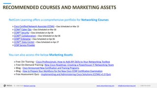 Webinar - Get Introduced to the Next-Level Cisco Certifications | PPT