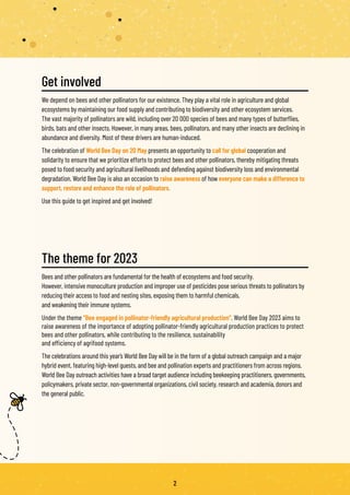 Bee engaged in pollinator-friendly agricultural production. | PDF