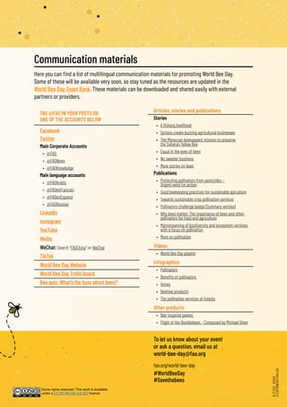 Bee engaged in pollinator-friendly agricultural production. | PDF
