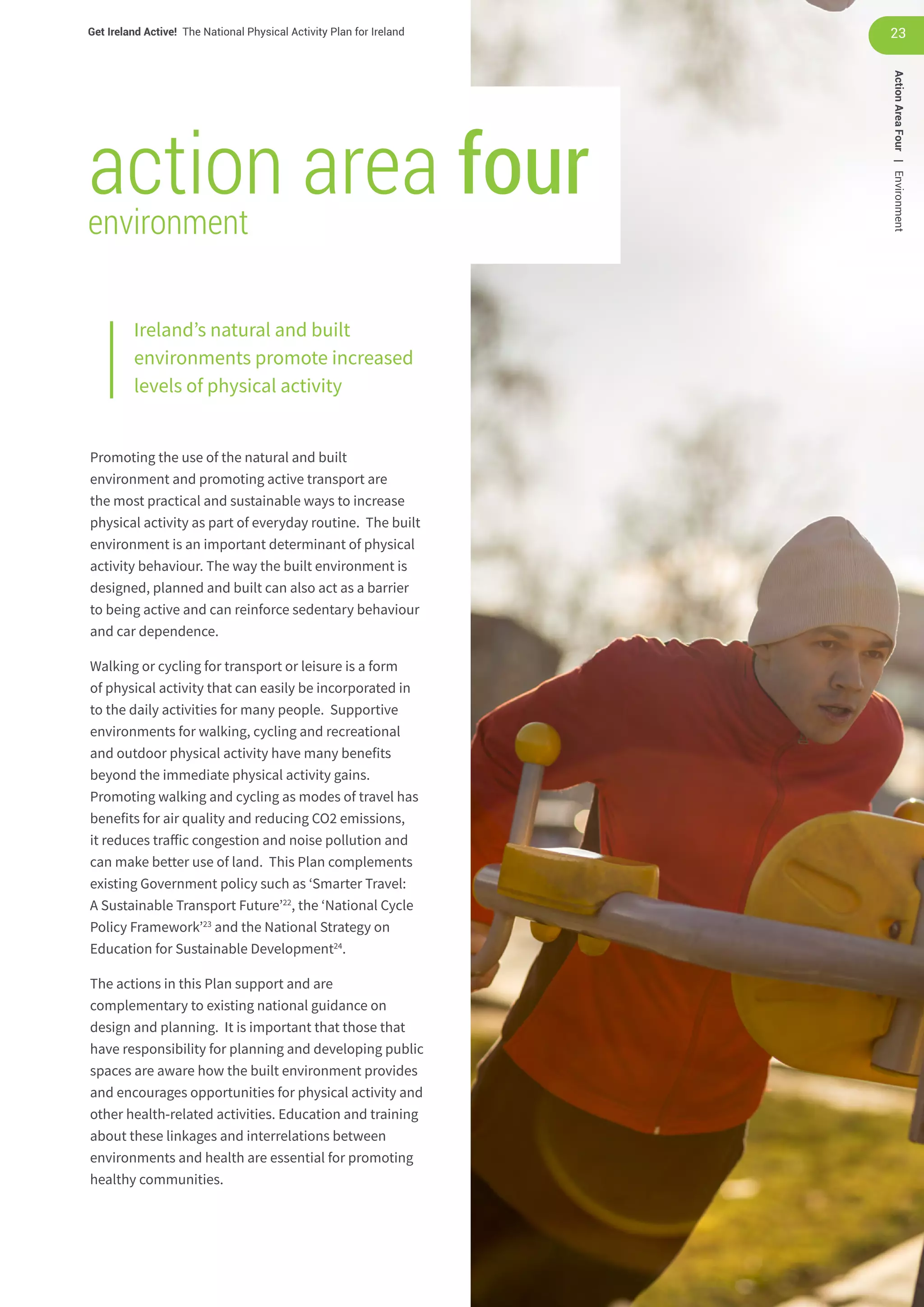 Get Ireland active the national physical activity plan | PDF