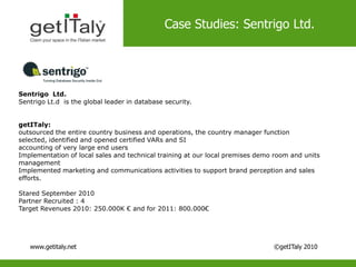 Get Italy Corp 2011.Pptx | Sales | Business