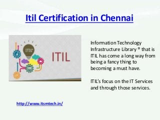 Get itil intermediate certification in mumbai,pune and delhi