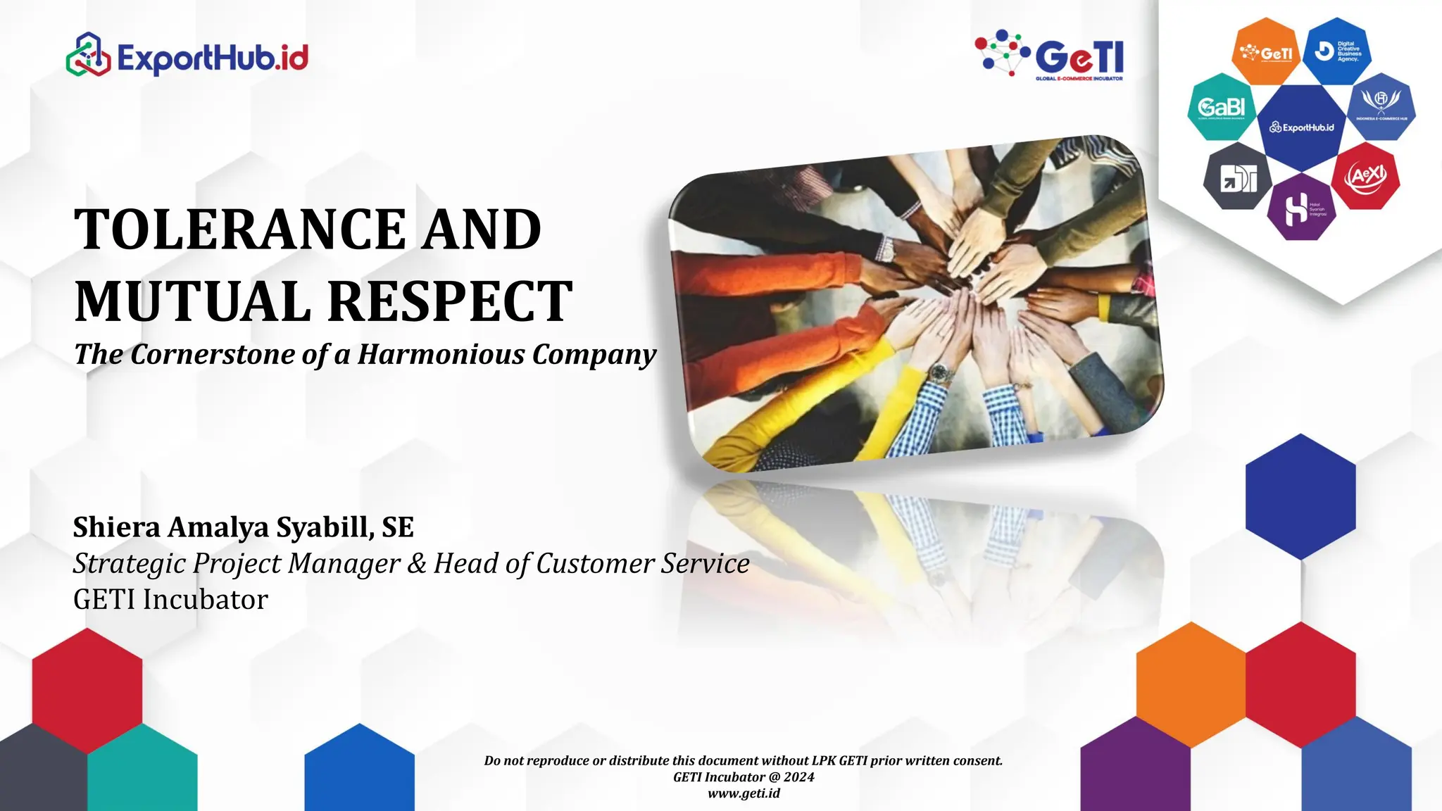 Fostering Tolerance and Mutual Respect in Workplaces | PPT