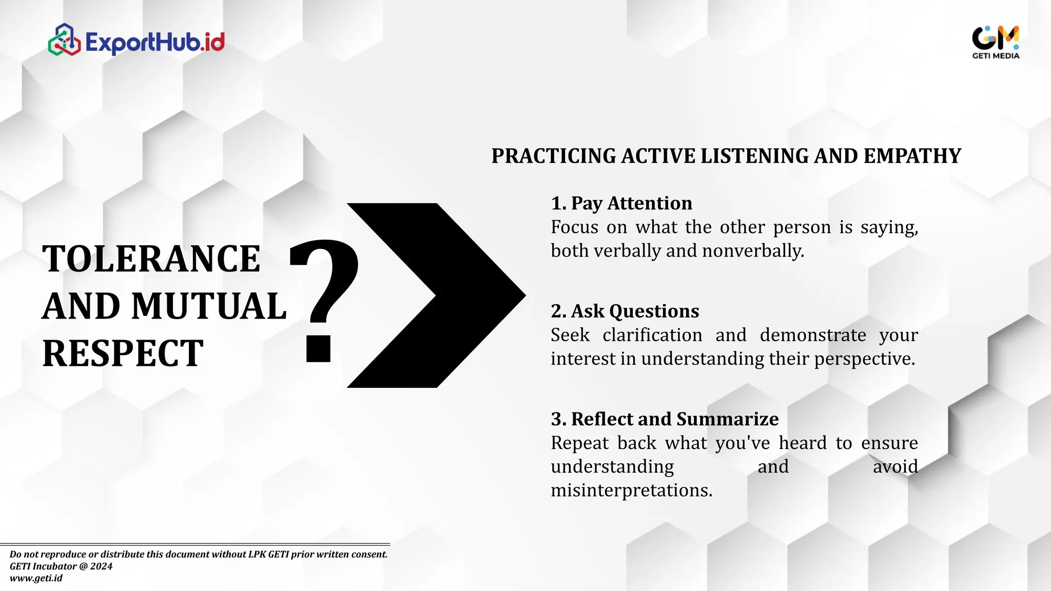 Fostering Tolerance and Mutual Respect in Workplaces | PPT