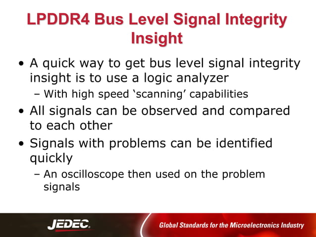 Get it right the first time lpddr4 validation and compliance test | PDF