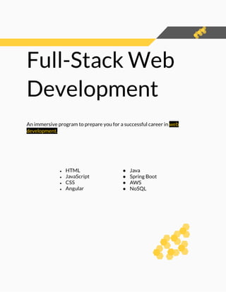 GetMeHired Fullstack Curriculum | PDF