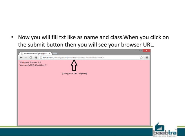 Get method and post method | PPTX