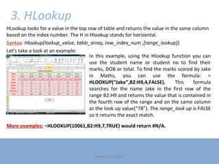 Get more from excel | PPT