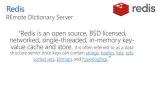 Get more than a cache back! - ConFoo Montreal | PPT