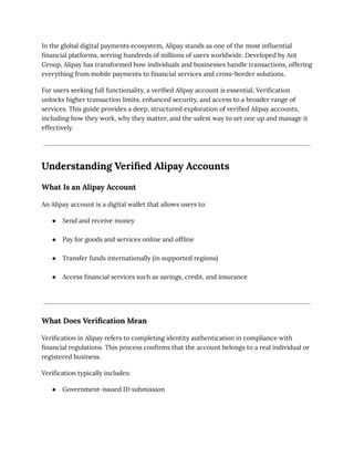 Get More Than One Alipay Account For Making Payment ....pdf
