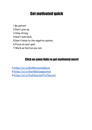 Get Motivated Quick.docx