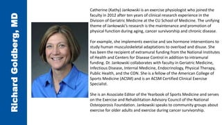 Get moving! Physical Activity and Colon Cancer July 2018 #CRCWebinar | PPT