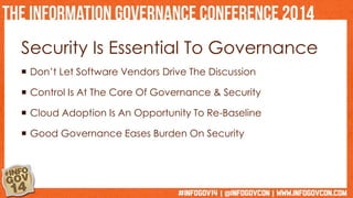Christopher Getner - Integration of Information Governance With ...