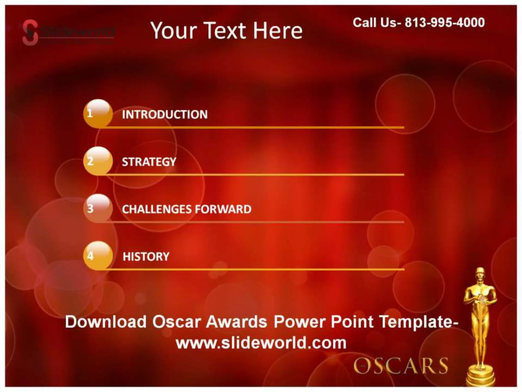 Get online Oscar Awards Powerpoint Template | PPTX