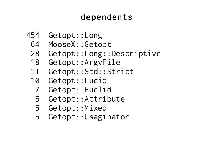 Modern Getopt for Command Line Processing in Perl