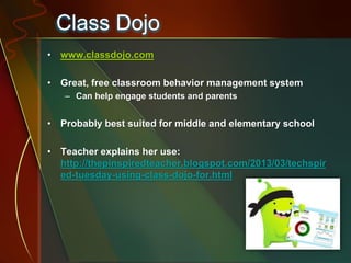 Some tools to bring new life to your classroom | PPT