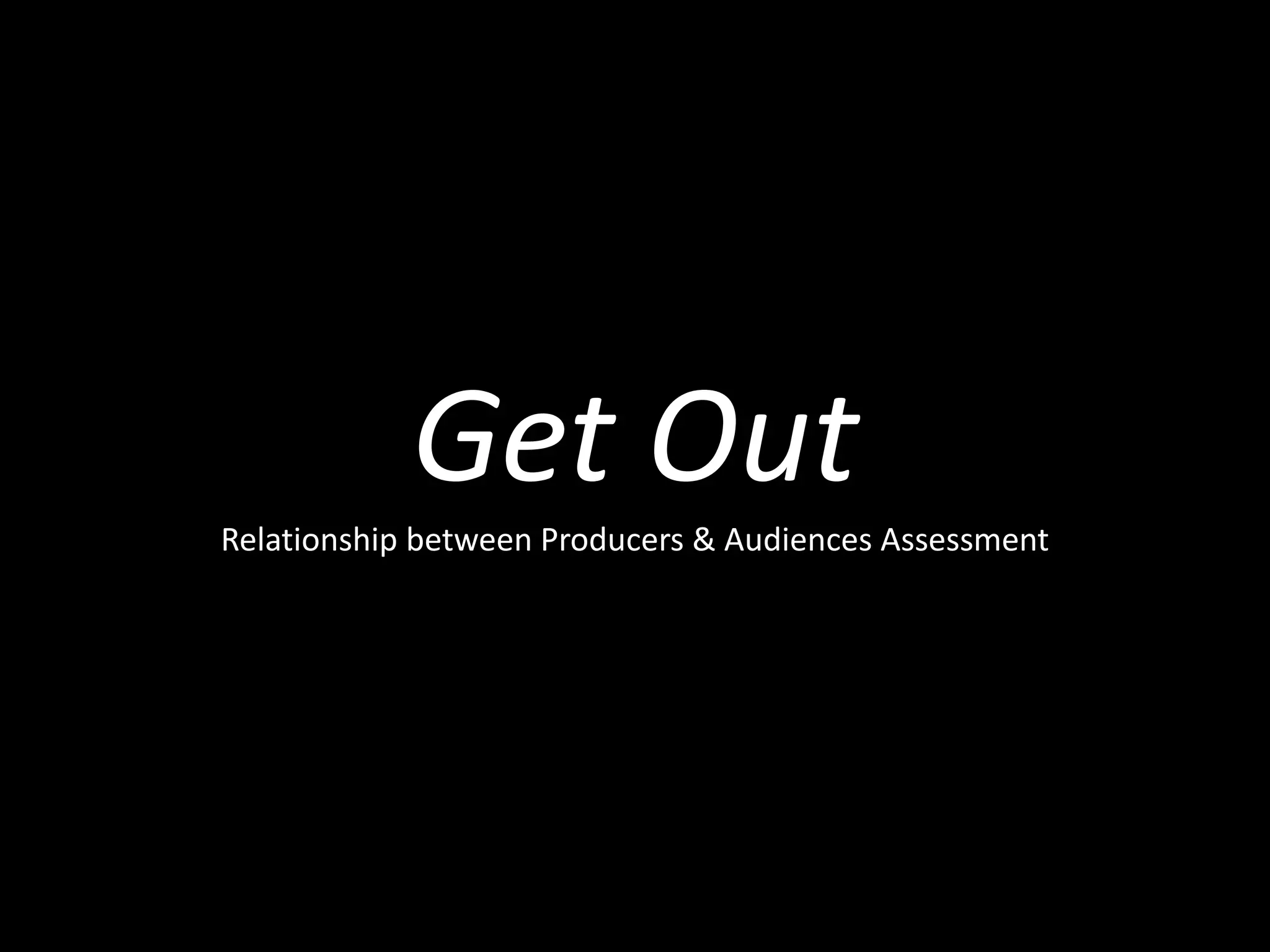 Get out ppt | PPTX