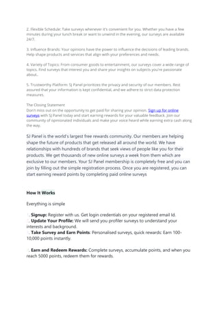 Get Paid to Share Your Opinion Join SJ Panel's Online Surveys Today.pdf