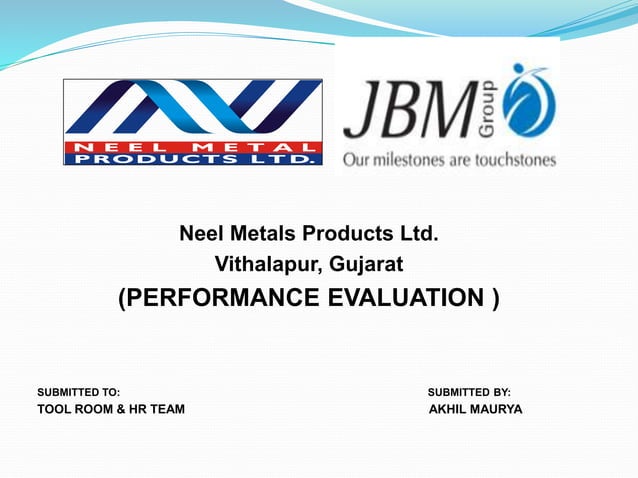 Get Performance Evaluation Presentation By Khil Ppt