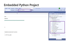 Get productive with python Visual Studio 2019 | PPTX