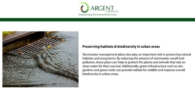 Get Professional Stormwater Management Plans With Argent Associates! | PPT