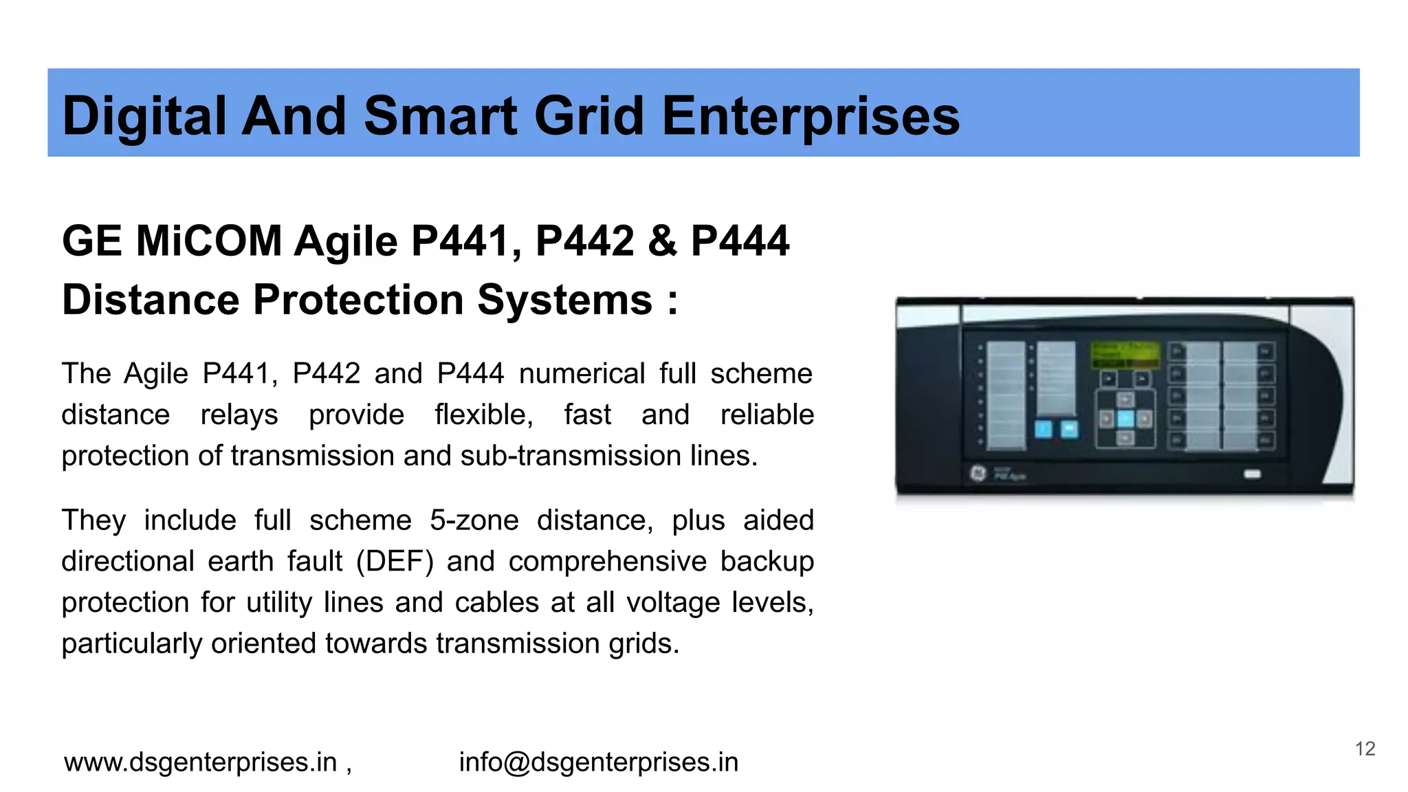 Ge Transmission Protection Numerical Relays | PDF