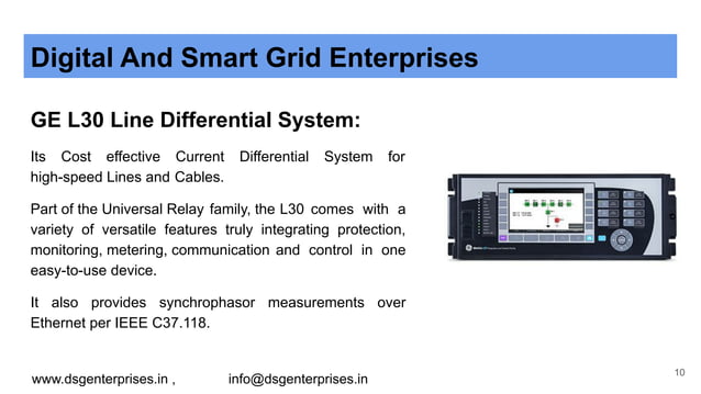 Ge Transmission Protection Numerical Relays | PDF | Business Utilities ...