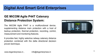 Ge Transmission Protection Numerical Relays | PDF