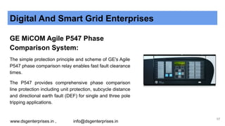 Ge Transmission Protection Numerical Relays | PDF