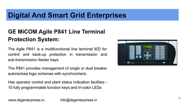 Ge Transmission Protection Numerical Relays | PDF | Business Utilities ...