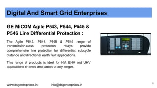Ge Transmission Protection Numerical Relays | PDF