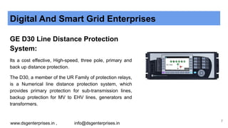 Ge Transmission Protection Numerical Relays | PDF