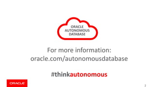 Get ready for_an_autonomous_data_driven_future_ext | PDF | Databases | Computer Software and ...