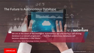 Get ready for_an_autonomous_data_driven_future_ext | PDF | Databases | Computer Software and ...